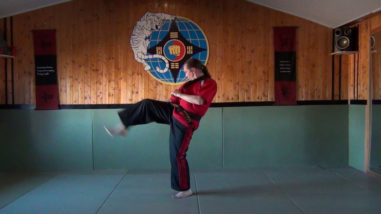 Mini Workout Hapkido : defence with knife - YouTube