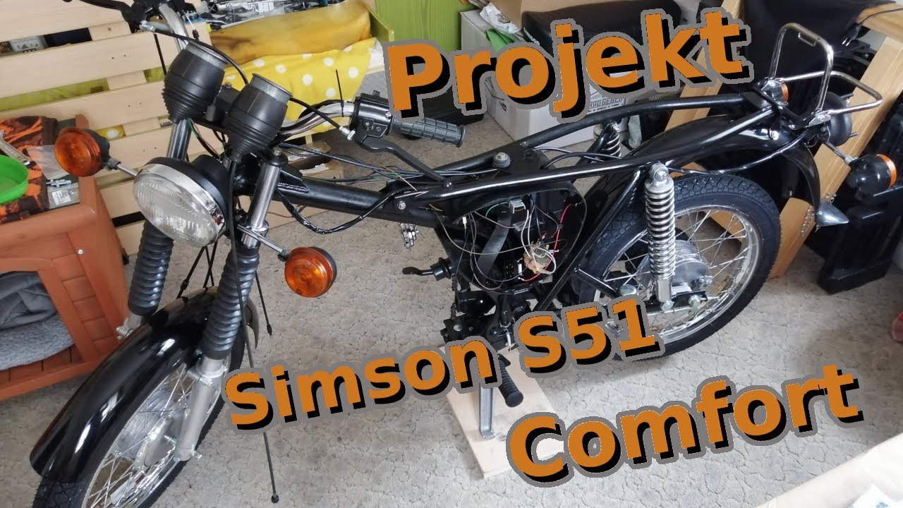 Simson S51 Comfort | Projekt Vorstellung - YouTube