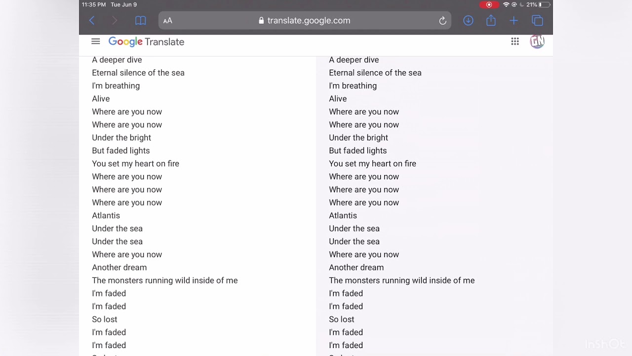 Google sings ( Faded ) - YouTube