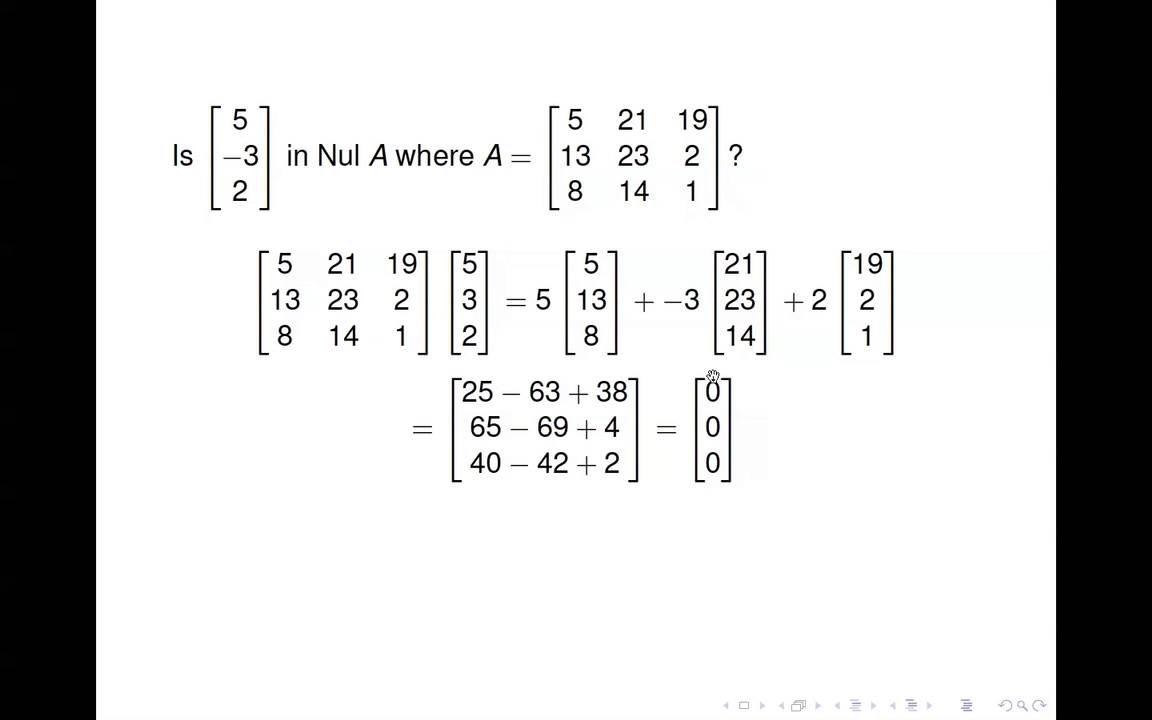 Linear Algebra Null Spaces Column Spaces And Linear Transformations linear-algebra-null-spaces-column-spaces-and-linear-transformations