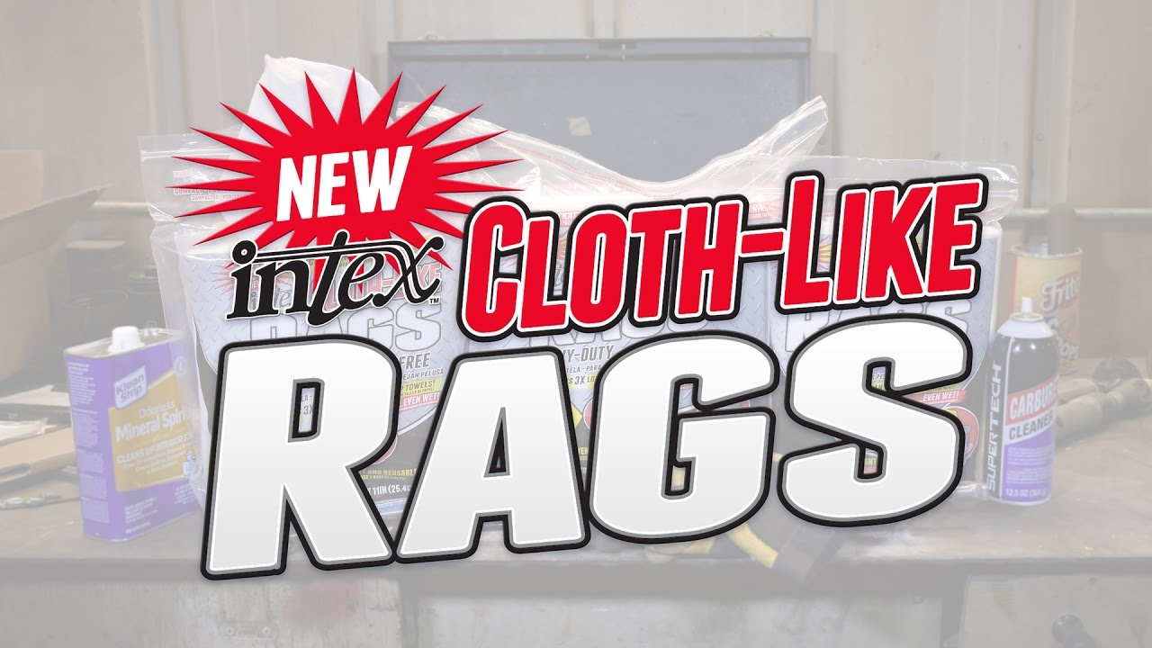 NEW! Intex Cloth-Like Rags (RT) - YouTube