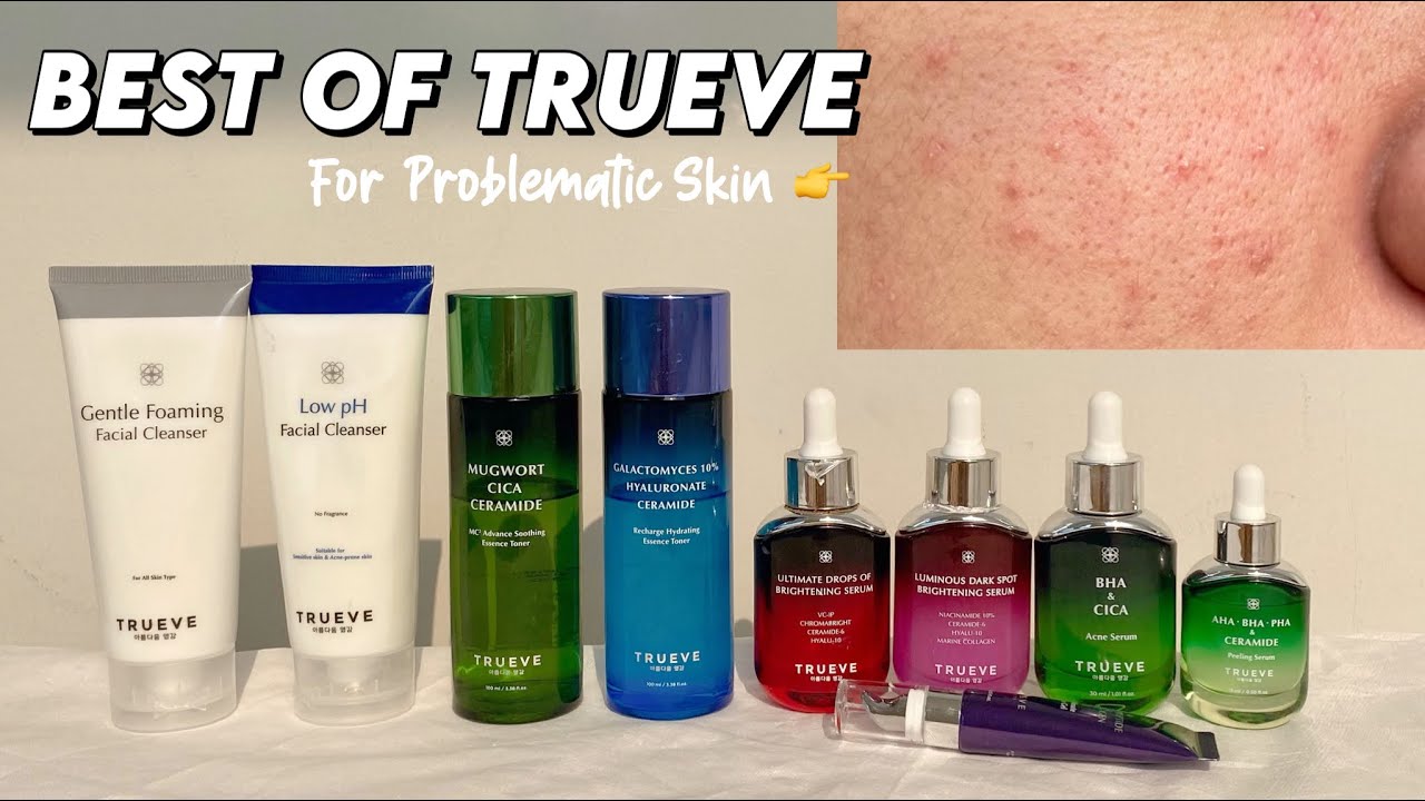 Produk Trueve Terbaik (acne prone & oily combi skin) - YouTube