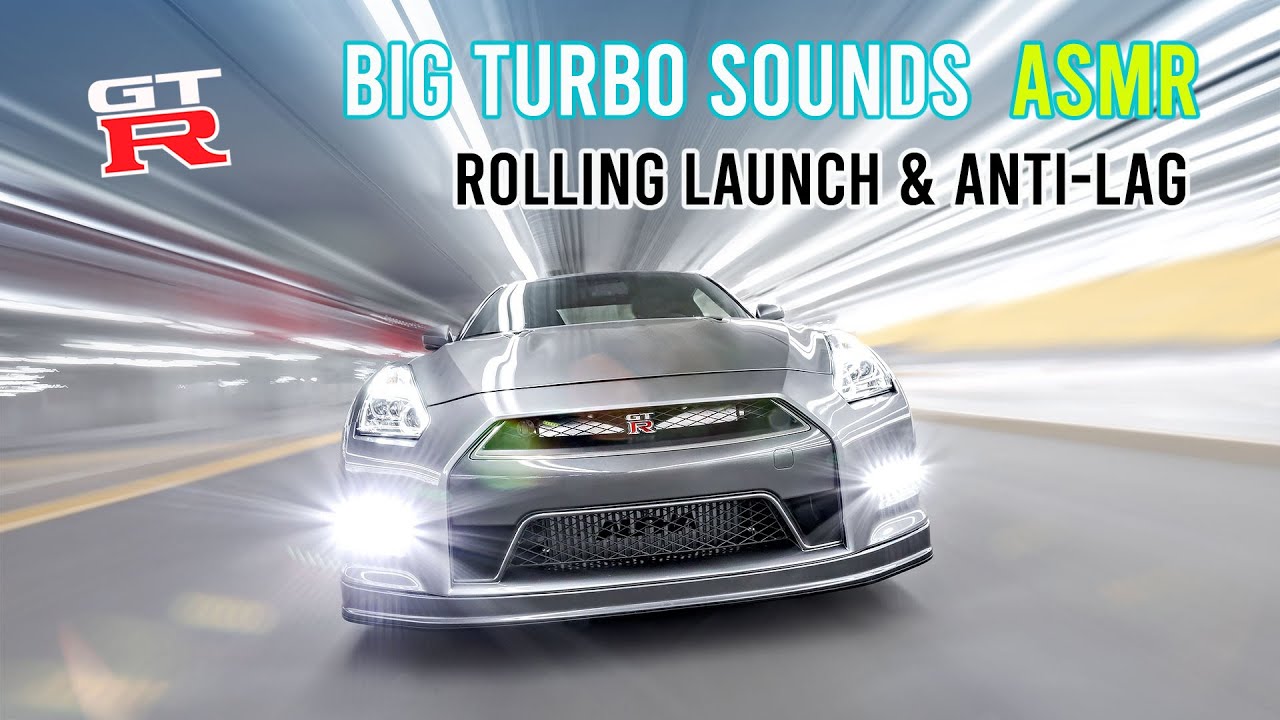 Nissan GT-R Country Drive Part 2 - Anti-lag Rolling Launch - ASMR - YouTube