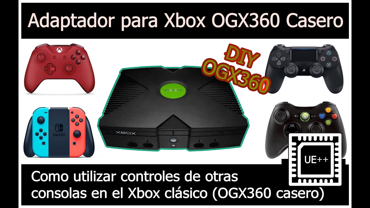Adaptador OGX360 Casero - Utiliza tus controles modernos en la Xbox ...