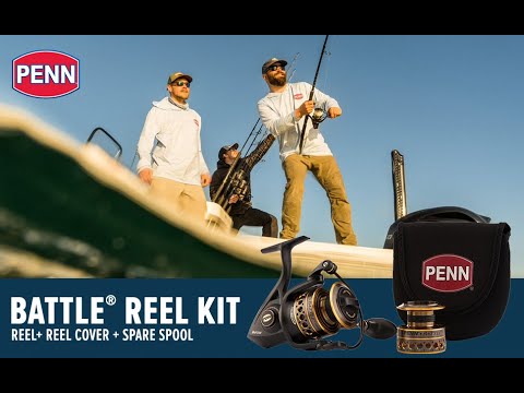 PENN Battle Spinning Reel Kit - YouTube