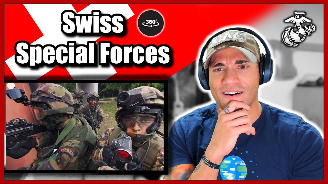Marine reacts to the Swiss Special Forces (360 Video) - YouTube
