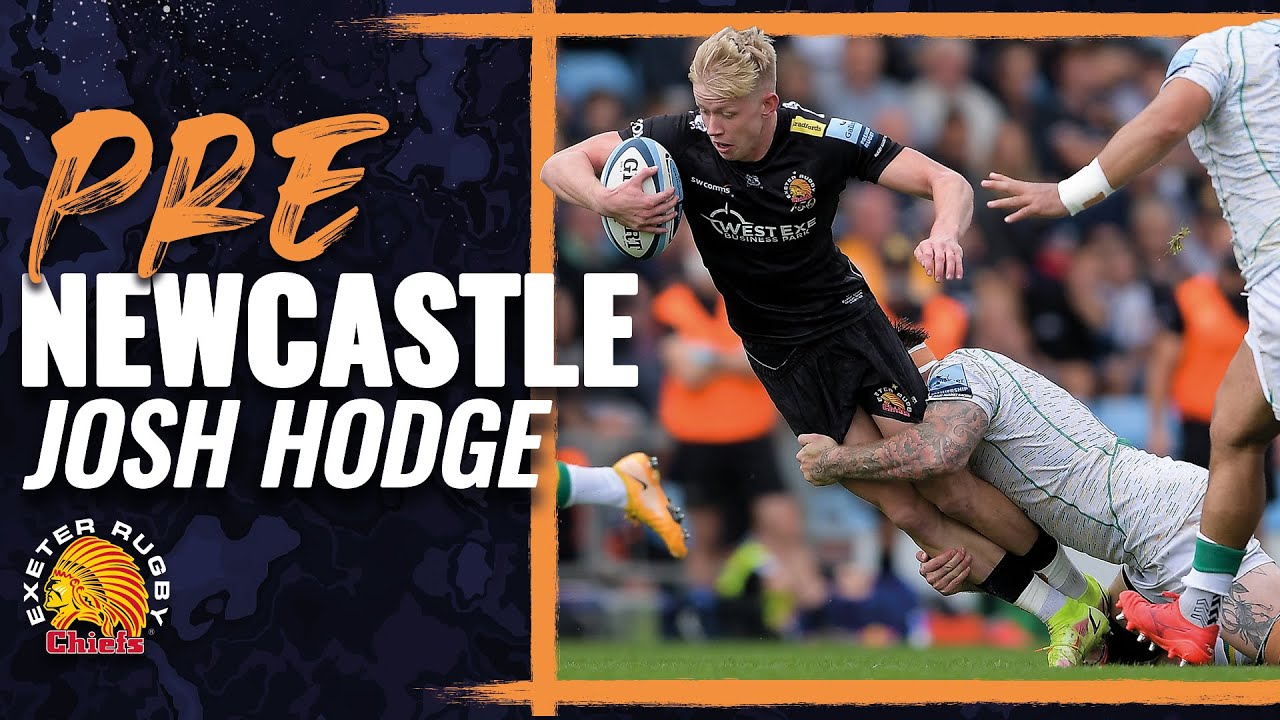 PRE-MATCH INTERVIEW: Josh Hodge on Newcastle Falcons (H) - YouTube