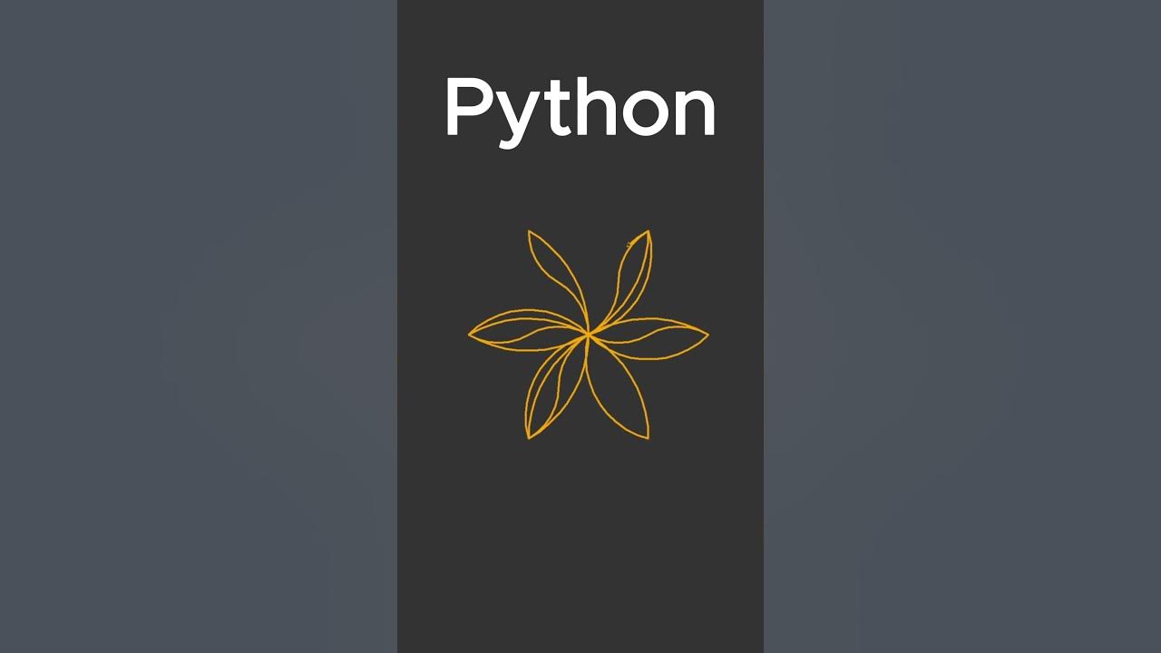 How To Draw Amazing Design Using Python Turtle Amin Codingpython Coding Turtle Youtube