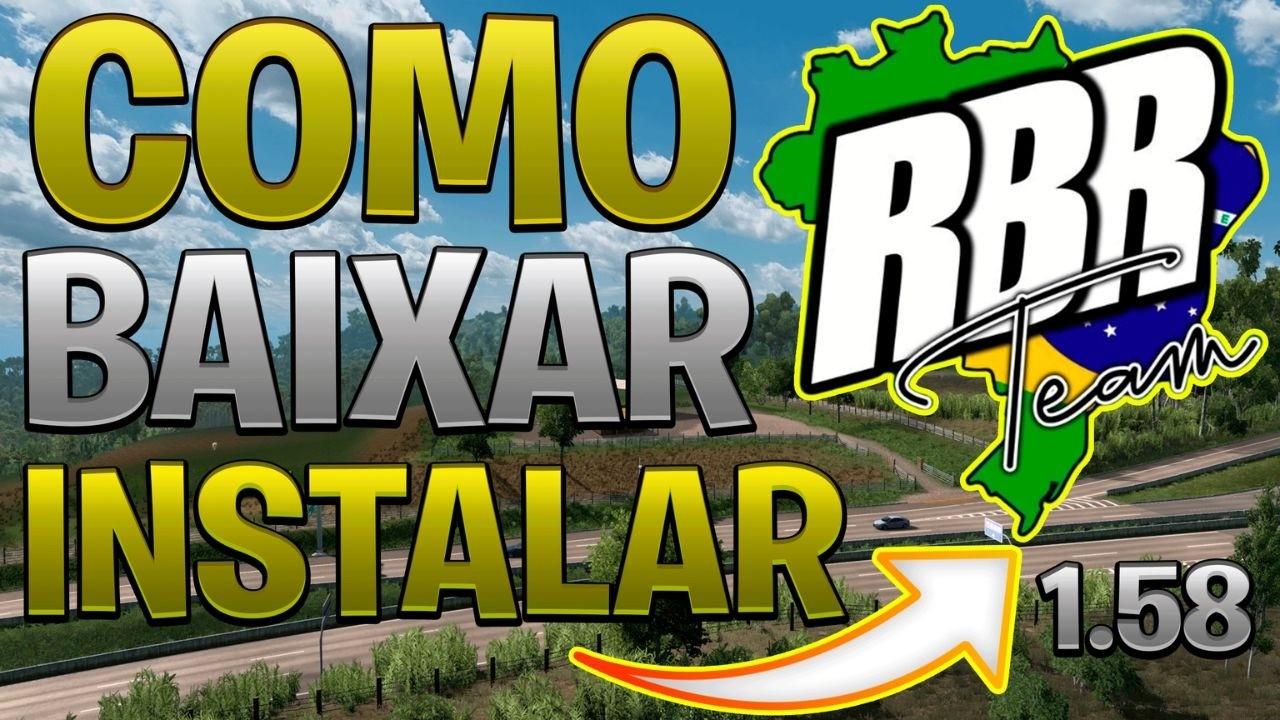 Atualização Como Baixar Instalar O Mapa RBR ETS2 1.58 - YouTube