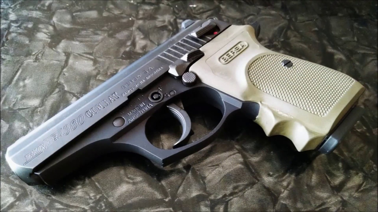 Bersa Thunder 380 - Combat Version - YouTube
