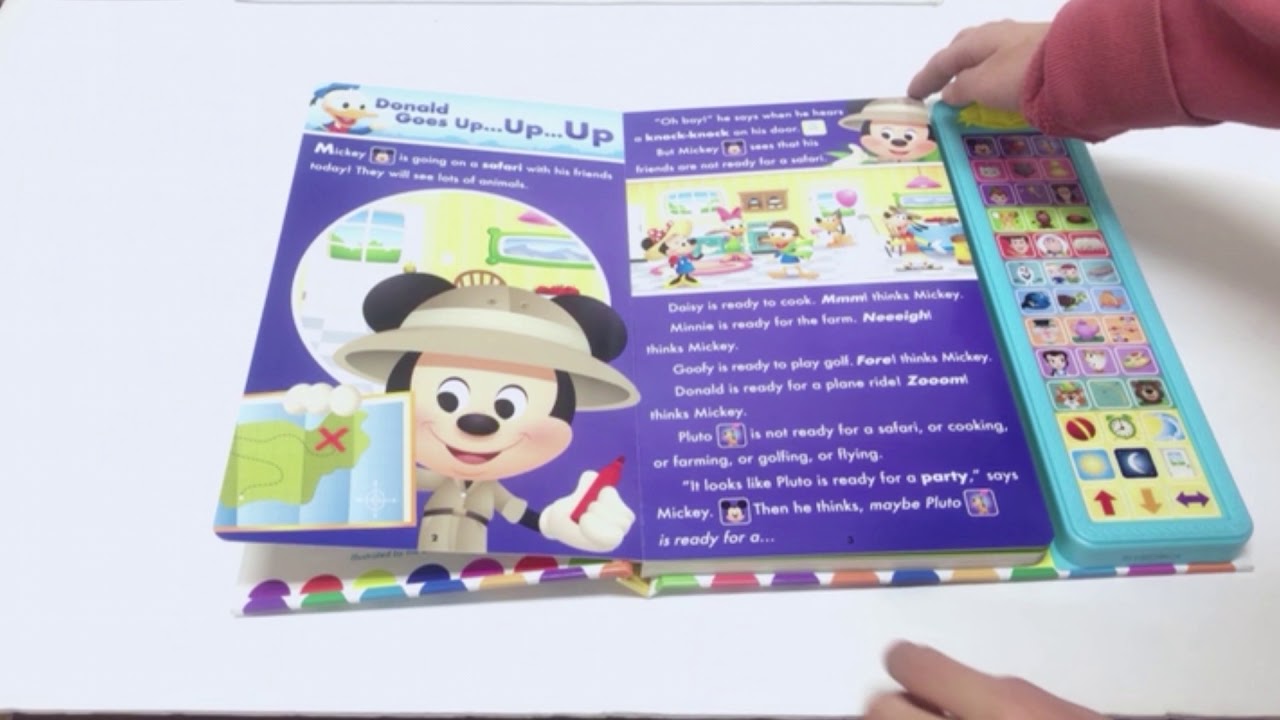 [동방북스] Disney Baby : Sound Storybook Treasury (Sound Board book) - YouTube