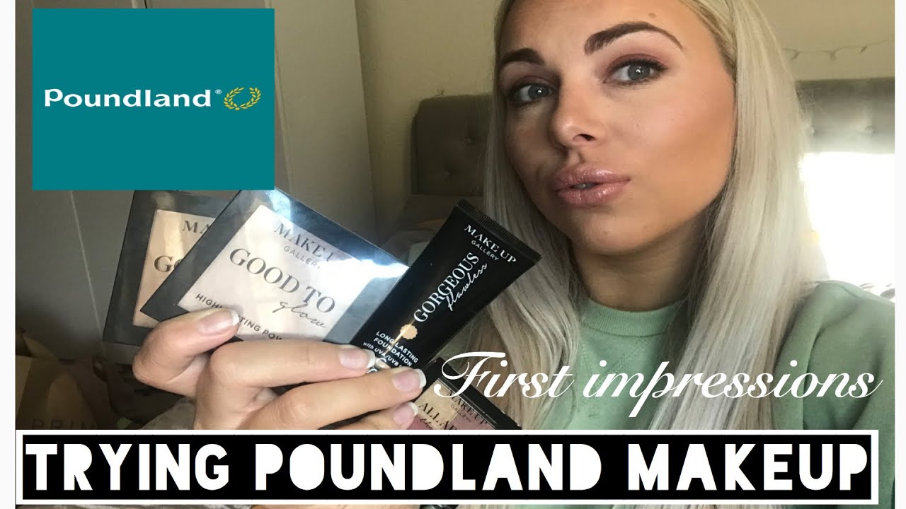 TESTING POUNDLAND MAKEUP!! FULL FACE OF FIRST IMPRESSIONS, £1 PER ITEM ...