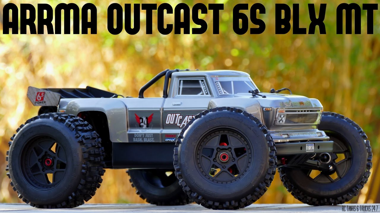 ARRMA OUTCAST 6S BLX MT - Unboxing & In-Depth Look - YouTube