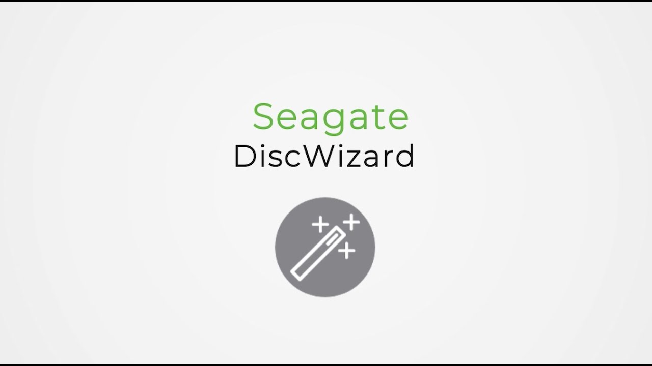 Seagate DiscWizard - How to Create a Disk Image | Clone - YouTube