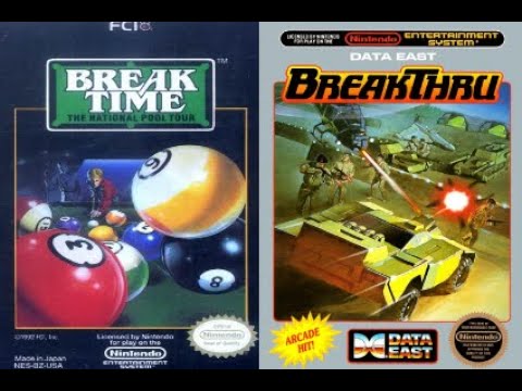 Break Time and Breakthru for NES - YouTube