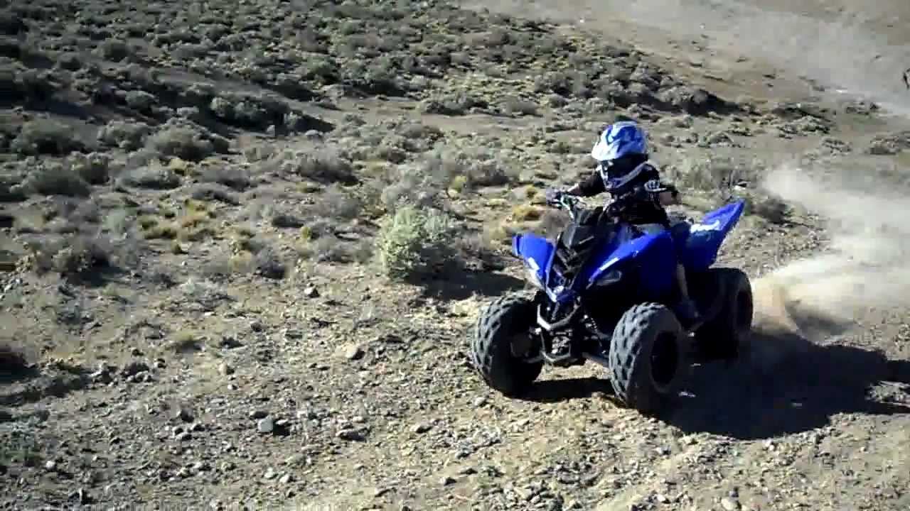 yamaha raptor 90cc - YouTube