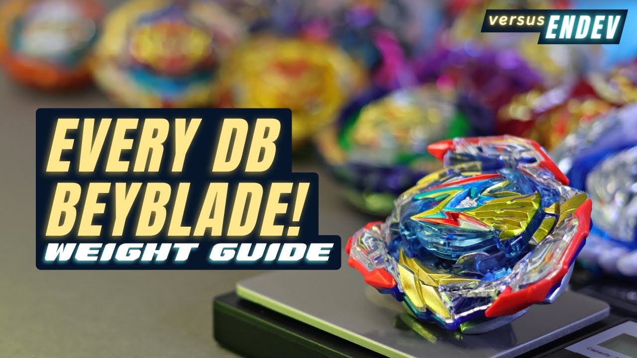 What's the HEAVIEST Beyblade Burst DB? Let's Put Everything to a Scale ...