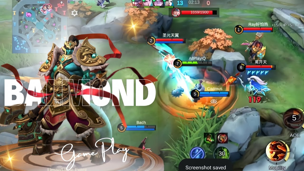 Balmond Gameplay In Mobile Legends Bang Bang | Popular Moba Game | mlbb ...