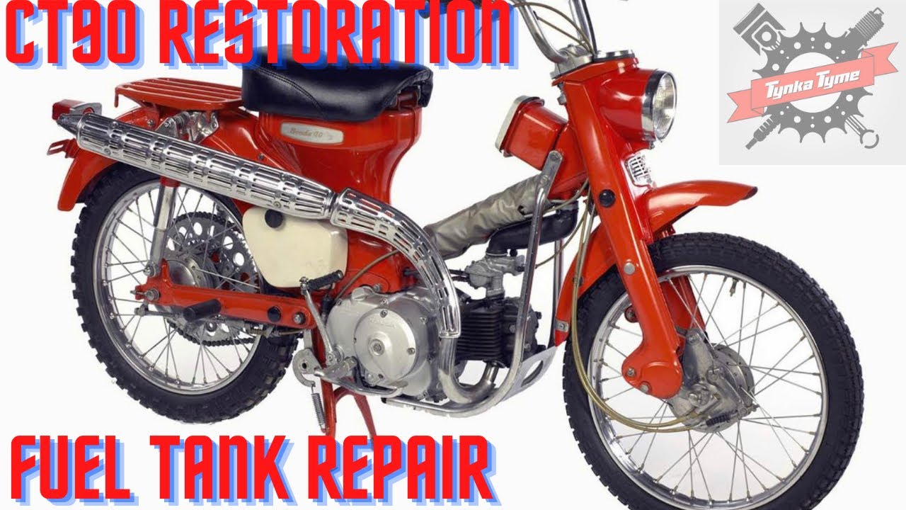 CT90 Restoration | FUEL TANK REPAIR| POR 15 FUEL TANK SEALANT | HOW TO ...
