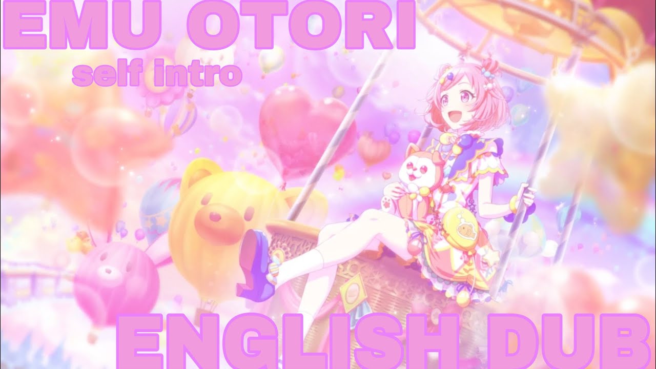 EMU OTORI INTRODUCTION || Project Sekai ENGLISH Fandub - YouTube