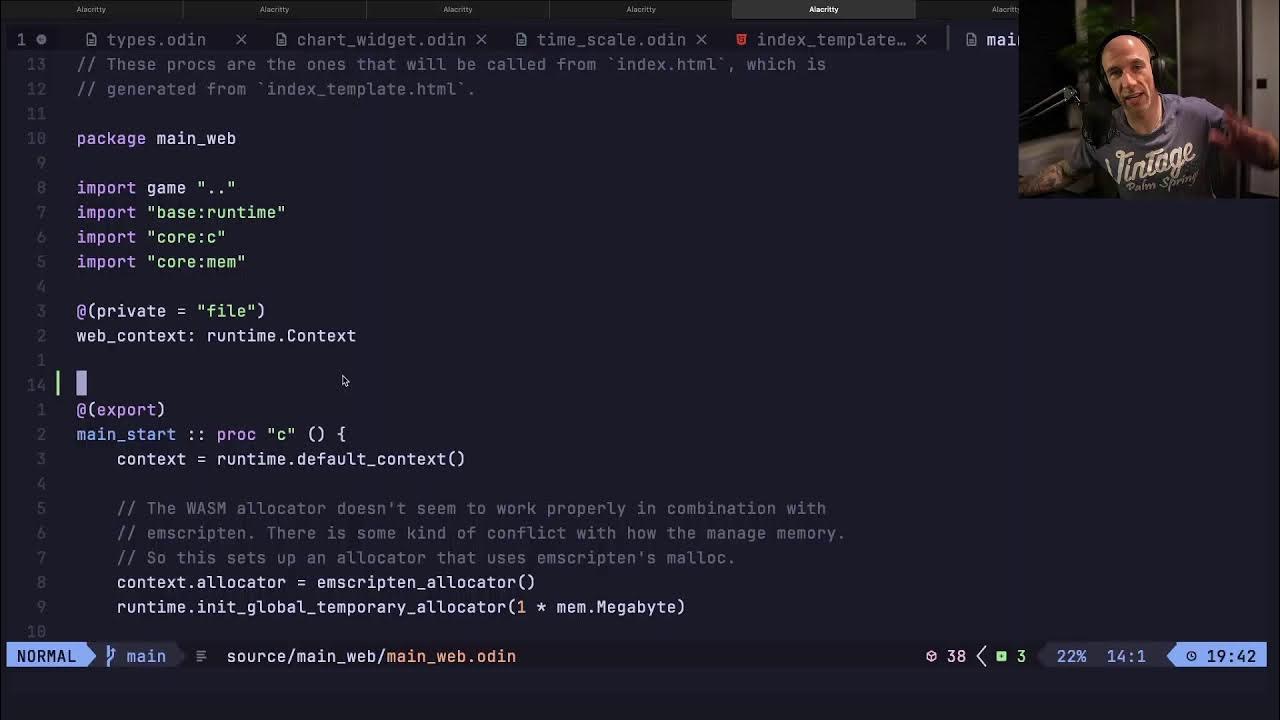 Odin Programming Market Monkey Trading Terminal Rewrite - YouTube