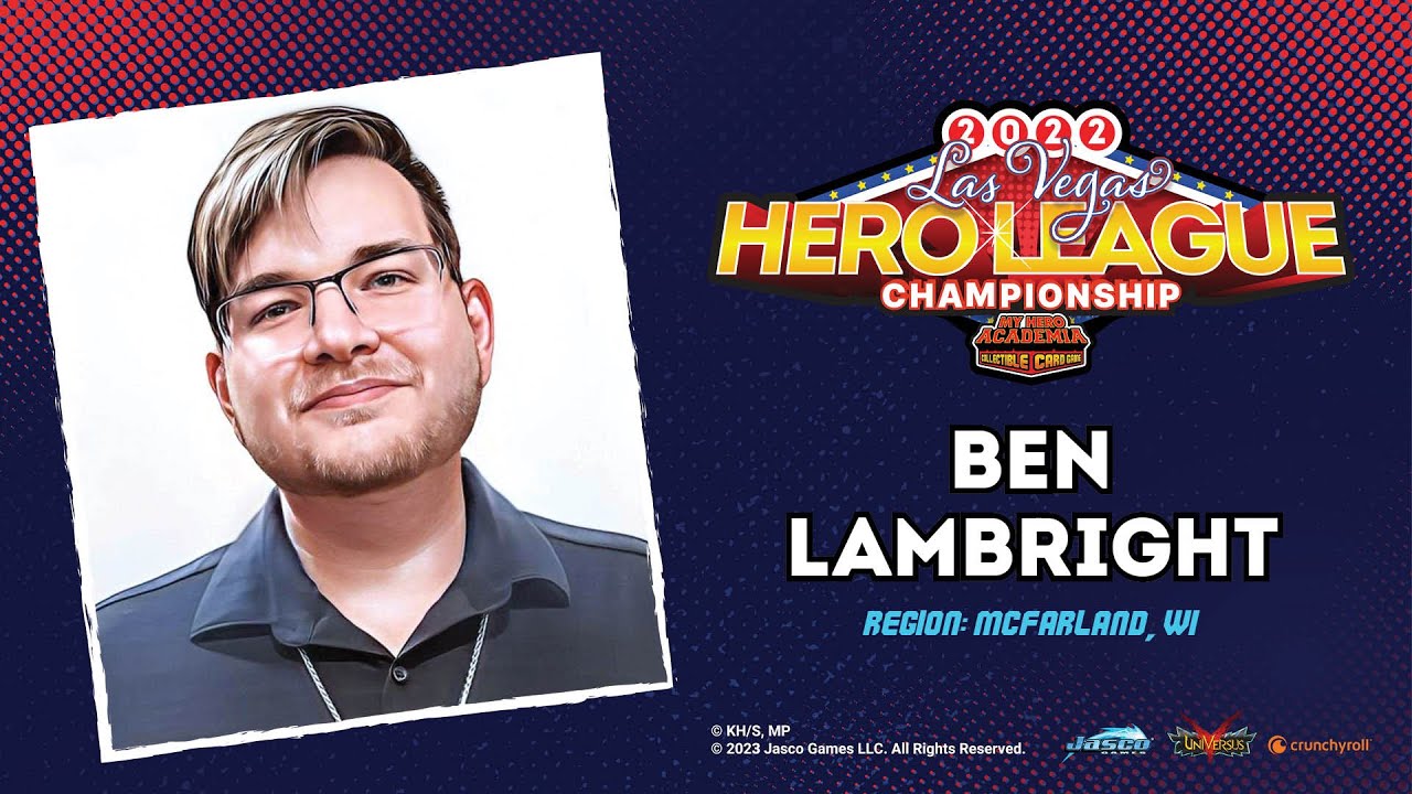 Top 32 Interview w/ Ben Lambright @ 2022 Las Vegas Hero League Championship - YouTube
