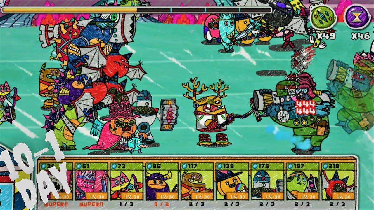 Monster VS Zombie gameplay level 10 -1 Day - Android mobile game - YouTube