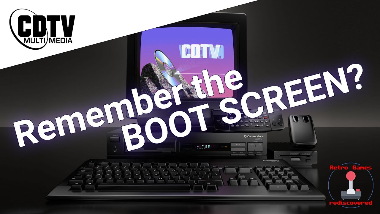Do you remember the Commodore CDTV boot screen? - YouTube