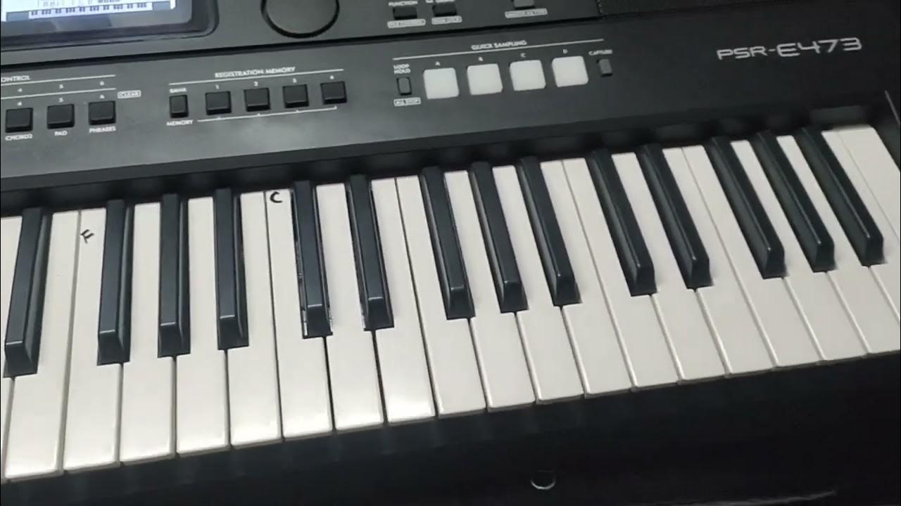 Yamaha psr- E473 Indians Tones Ganesh Telang contact 9920 2366 979 from Mumbai - YouTube