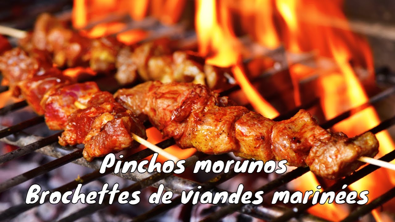 Pinchos morunos (Pinchitos morunos) - simple and delicious Andalusian ...
