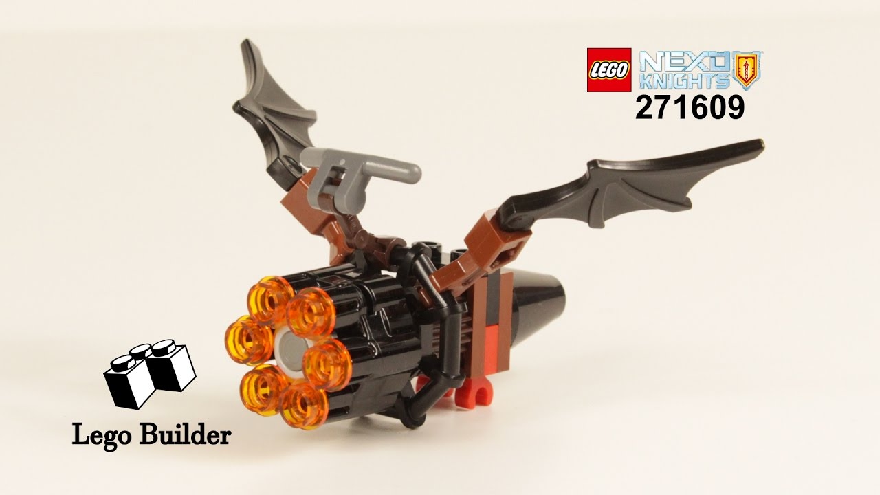 Lego Nexo Knights 271609 Bat Flyer Gun polybag Limited Edition - Lego ...