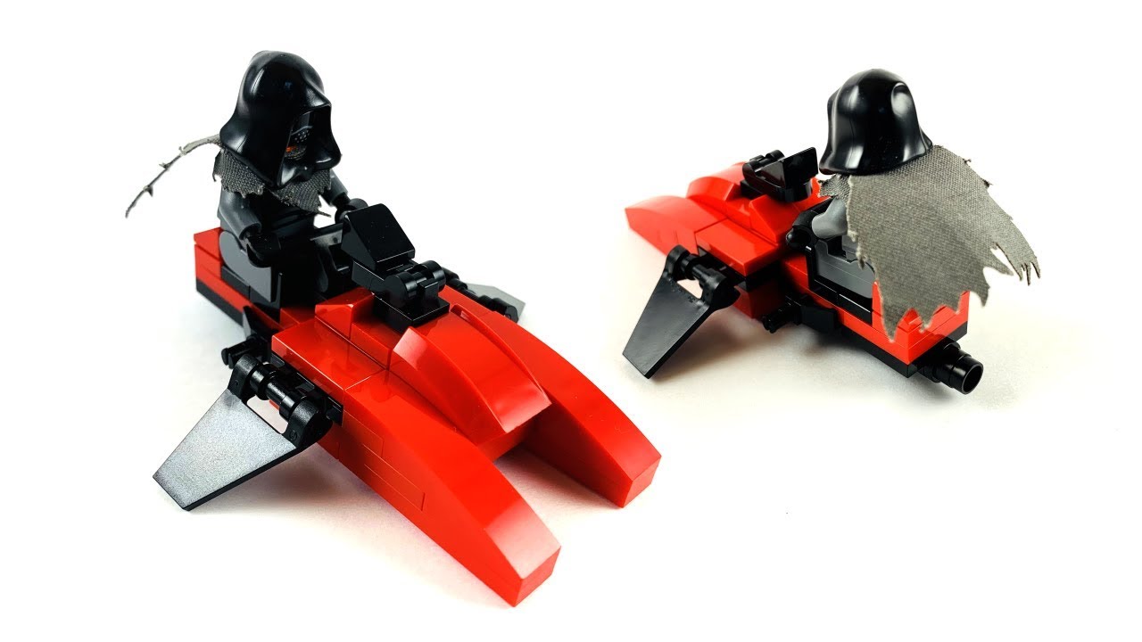 Lego Destiny 2 Micro Mini Sparrow MOC Tutorial - YouTube