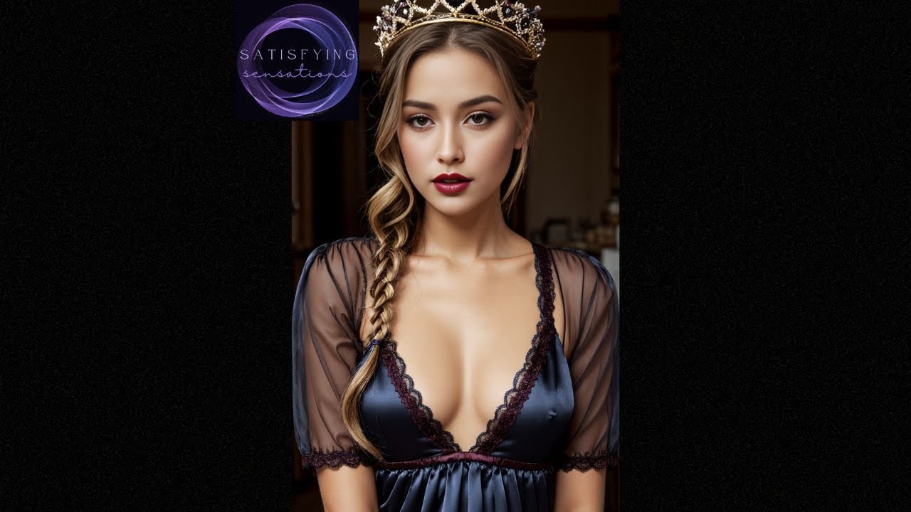 4K LookBook. Modeling Silky Smooth Satin Lingerie . AI Art.#20 - YouTube