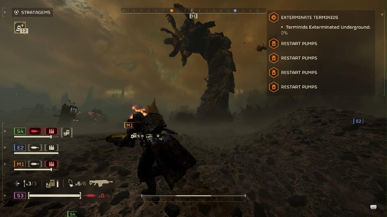 HELLDIVERS 2 HIVELORD GAMEPLAY - YouTube