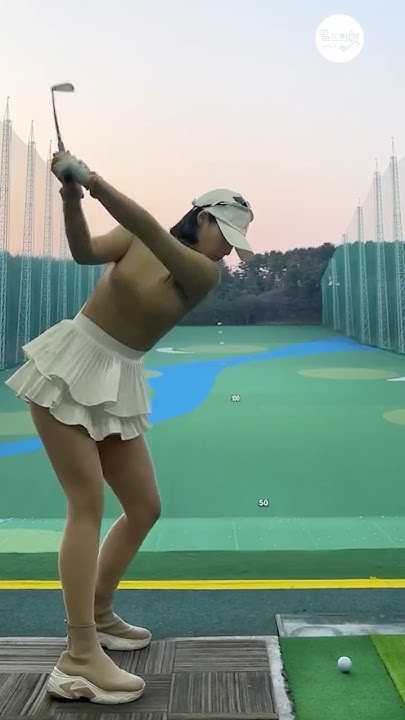 연습은 과하게? 😅 ️ | KLPGA 노주영(Juyoung No) #골프레슨_동탄 - YouTube