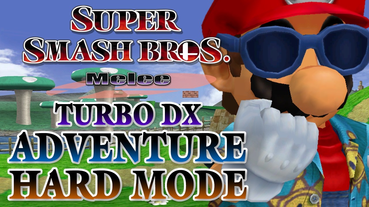 Super Smash Bros. Melee [Turbo DX]: Adventure mode [Mario] [Hard] - YouTube