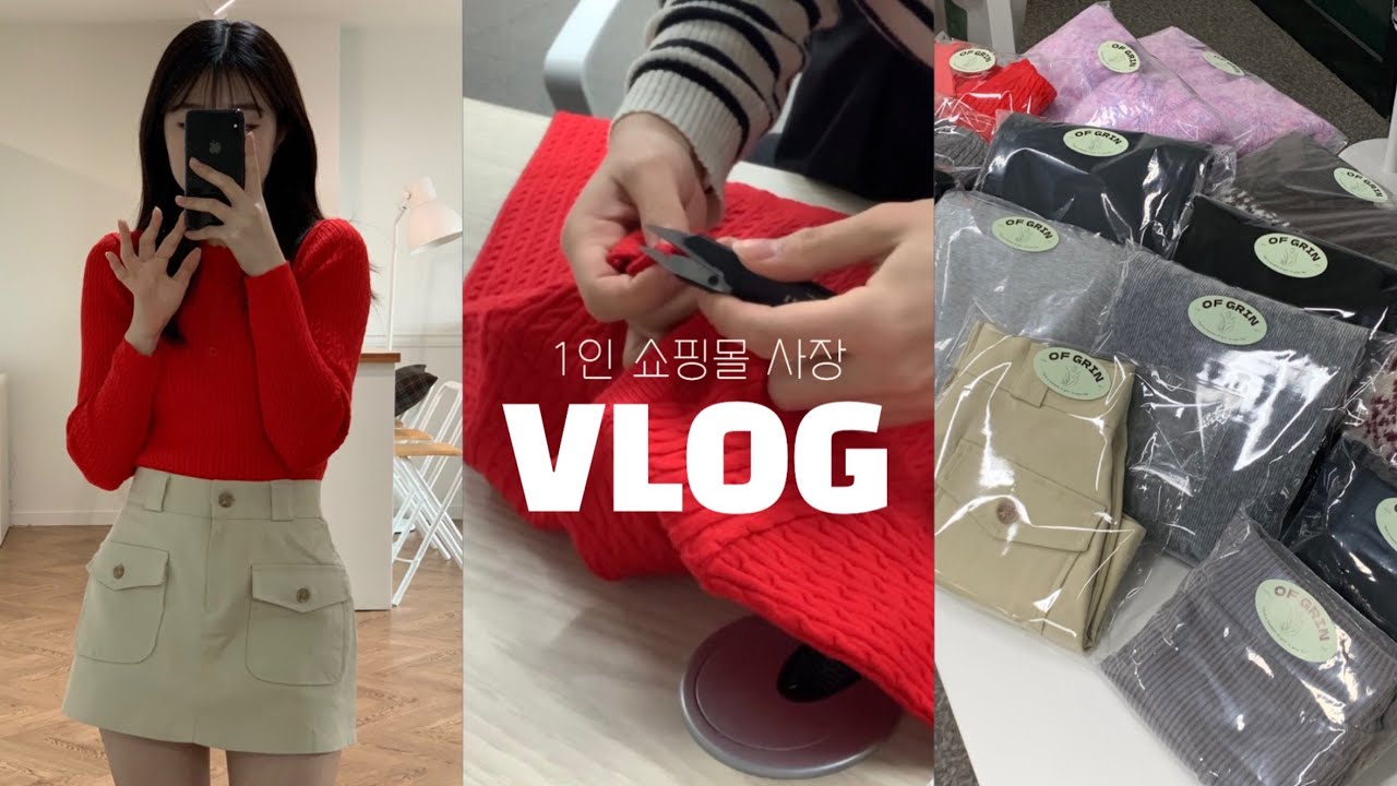 1인 쇼핑몰 사장 Vlog 7개월차 쇼핑몰 포장 브이로그 📦봄신상 포장하고 홍보하고대학생 창업에이블리 지그재그