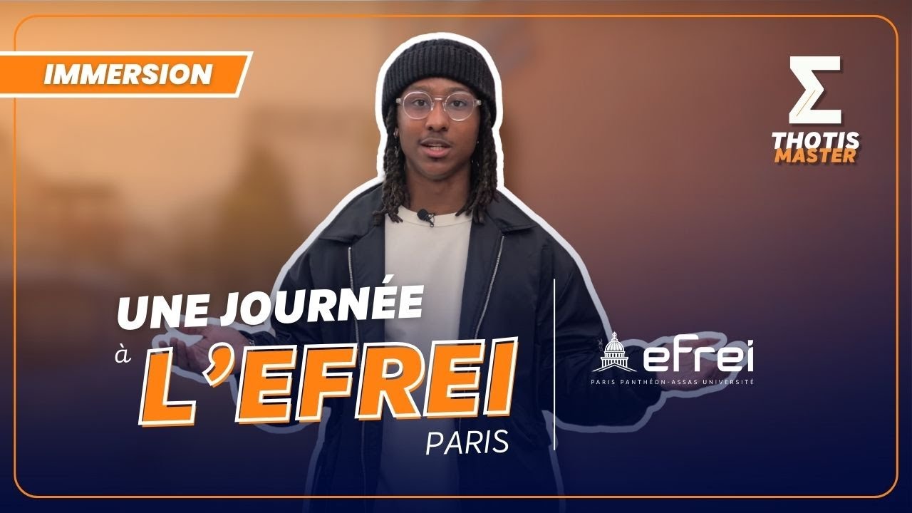 Une journée en cycle ingénieur à l'EFREI Paris - YouTube