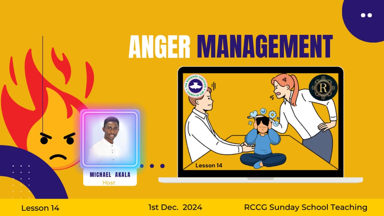 RCCG SUNDAY SCHOOL | ANGER MANAGEMENT | 1ST DECEMBER 2024 - YouTube