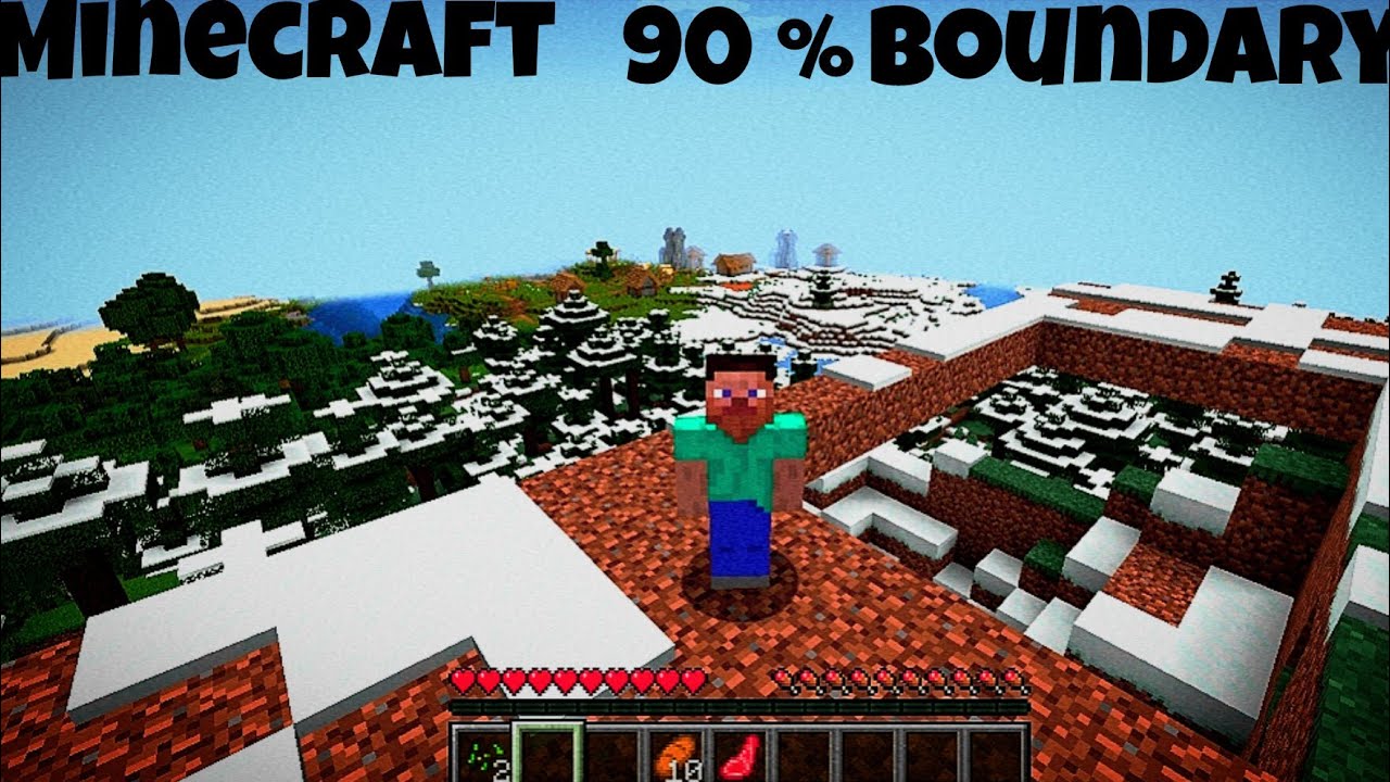 Minecraft New Wooden House Boundary 90% Complete [MINECRAFT #3] - YouTube