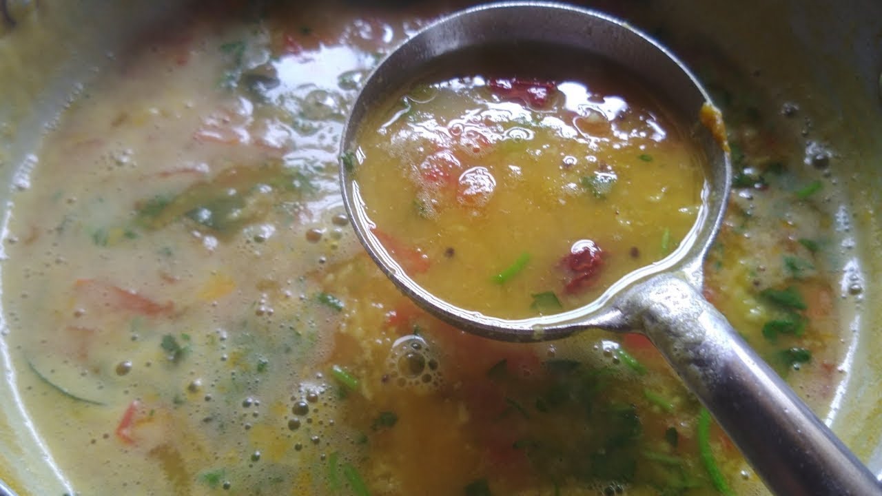 Togari bele thove | ತೊಗರಿ ಬೇಳೆ ತೊವ್ವೆ । simple dal recipe in kannada by ...