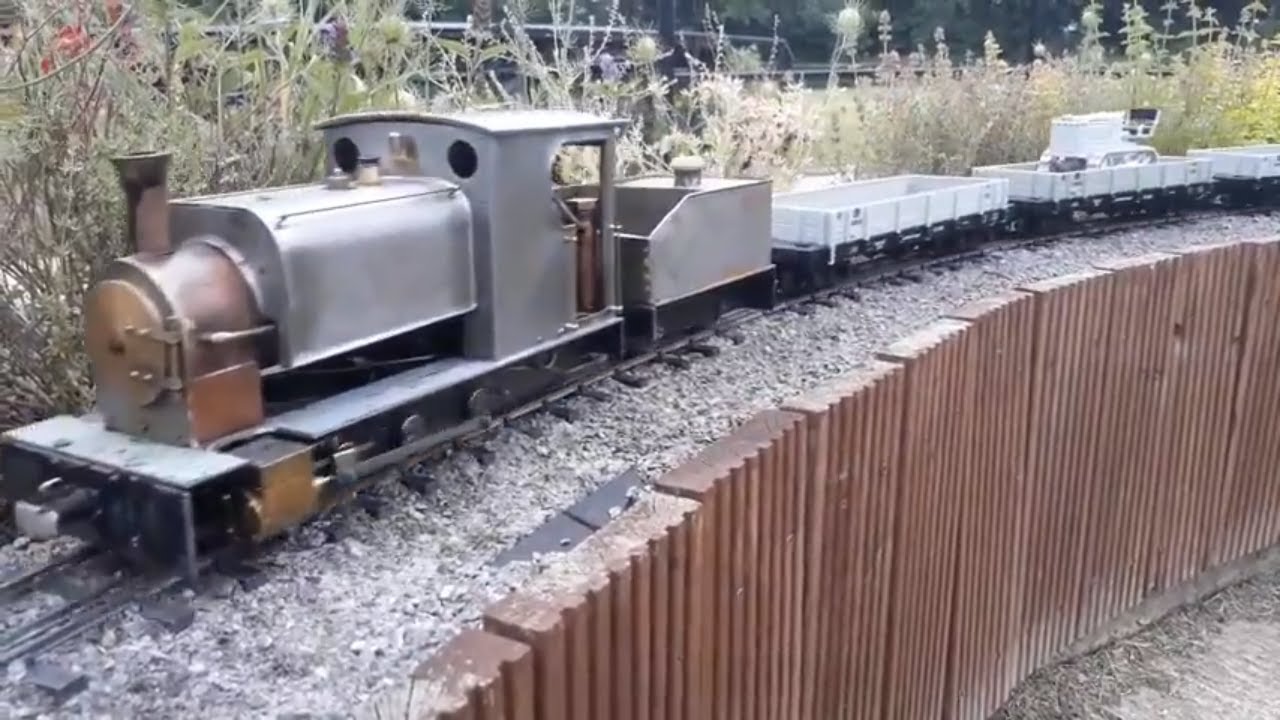 Coal Fired 16mm Steam Locomotive Running - YouTube