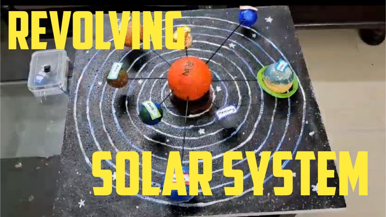 Making of Solar System Project 🪐🌍🌏🌎🌌|#Making video #solarsystem #solar ...