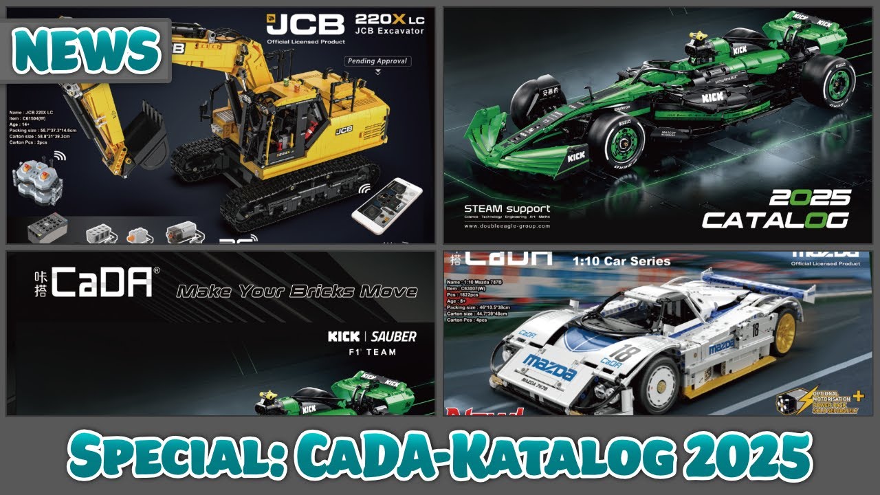 Neuer CaDA Katalog 2025 - alle Sets, alle Neuheiten! - YouTube