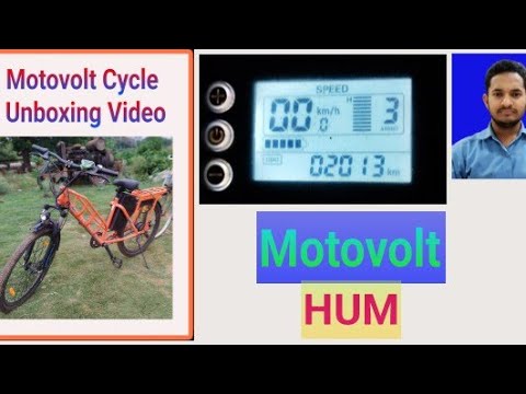 MOTOVOLT HUM MODEL Electric Cycle Unboxing - YouTube