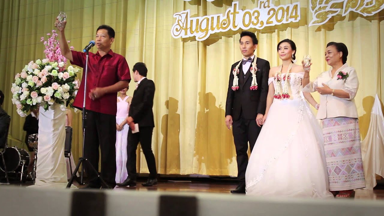 Married K'Sunisa & K'Surachet [เย็น Full HD] - YouTube