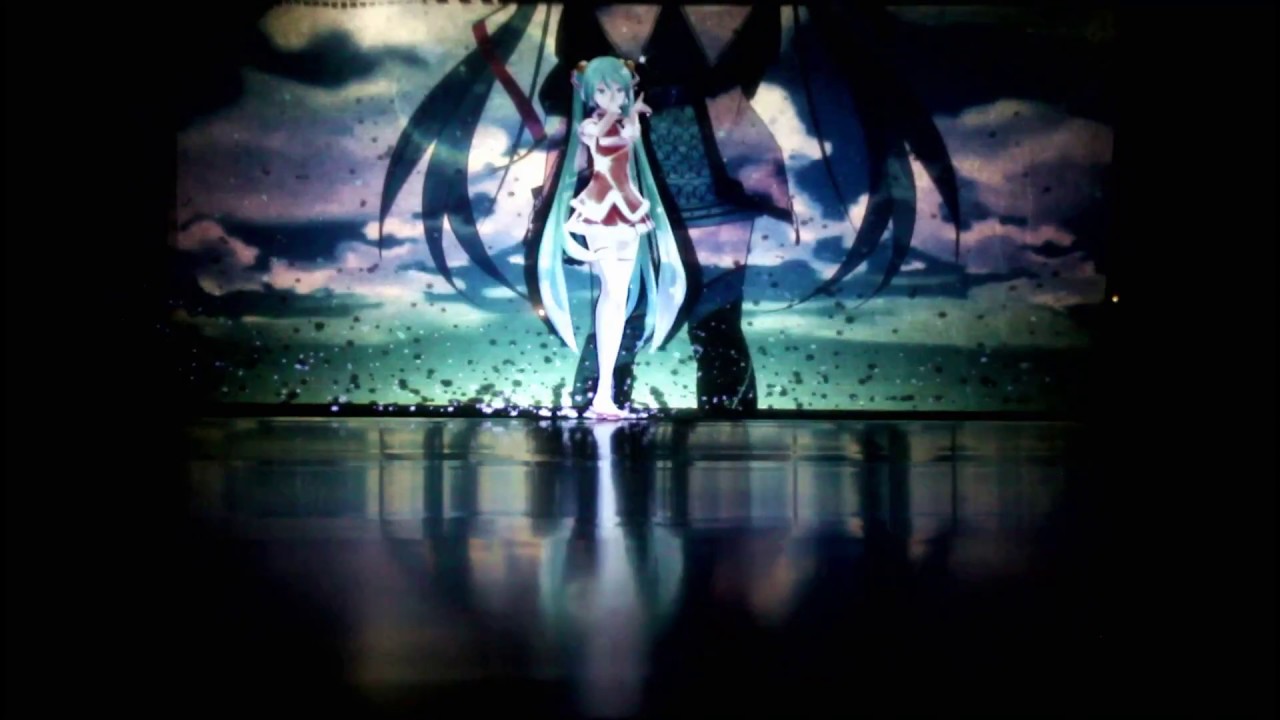 [Hatsune Miku]Hand in Hand[Transparent screen live] - YouTube