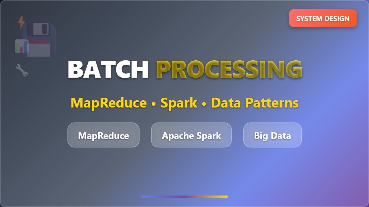 Batch Processing Explained: MapReduce & Apache Spark for Big Data Beginners - YouTube