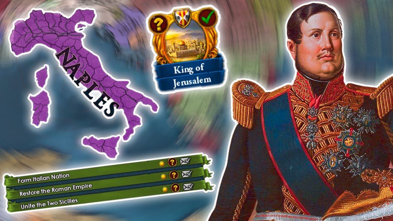 EU4 1.37 Naples Guide - The MOST FUN WAY To Form The ROMAN EMPIRE - YouTube