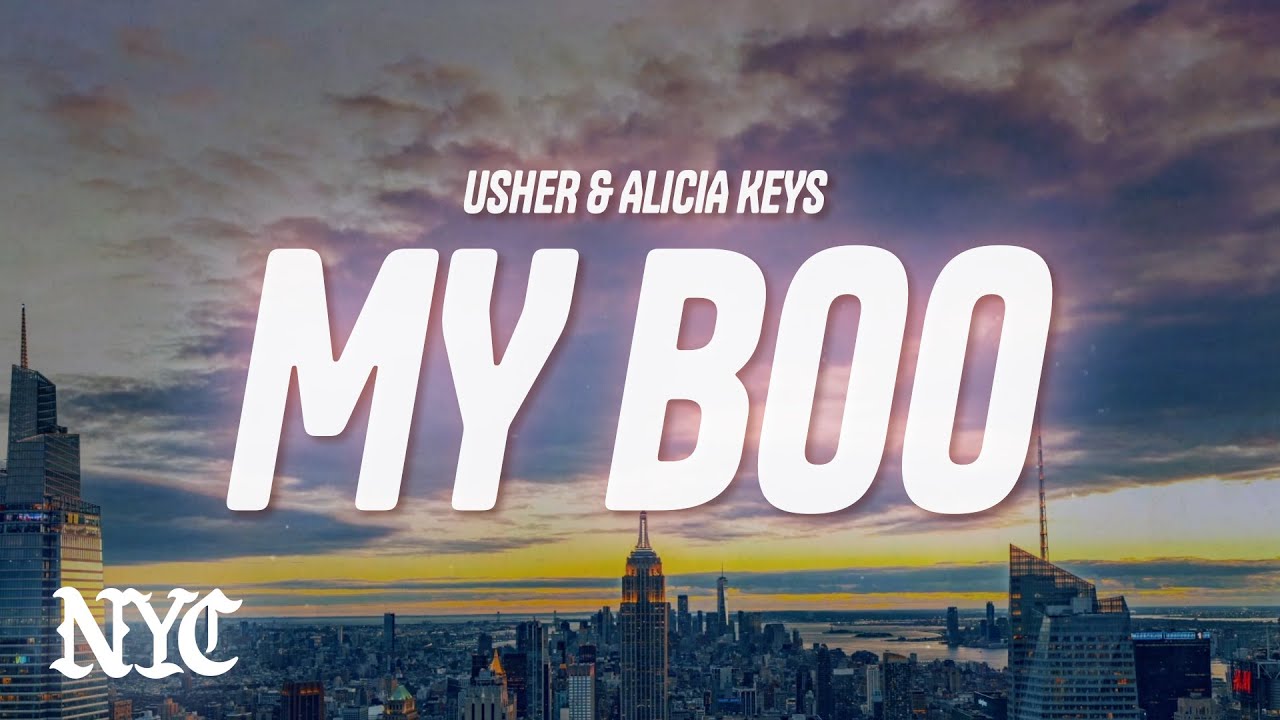 Usher - My Boo (Lyrics) ft. Alicia Keys - YouTube